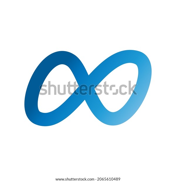 Meta Logo Metaverse Facebook Zuckerberg Infinity Stock Vector (Royalty ...