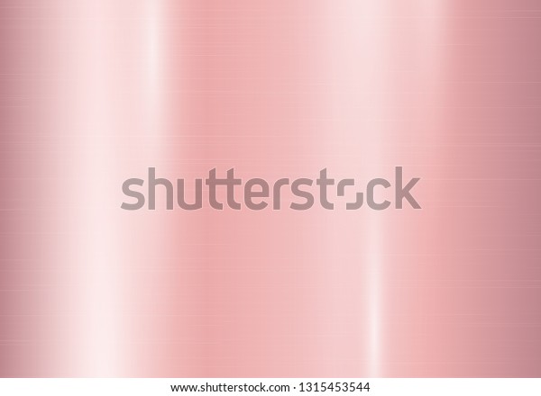 Metal Background Pink Gold Texture Vector: vetor stock (livre de ...