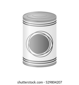 Metal Can Design Stock Vector (Royalty Free) 522935548 | Shutterstock