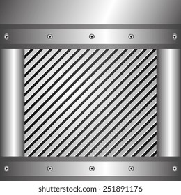 Metal Design Vector Illustration Stock Vector (Royalty Free) 251891176 ...
