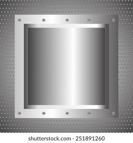 Metal Design Vector Illustration Stock Vector (Royalty Free) 251891260 ...