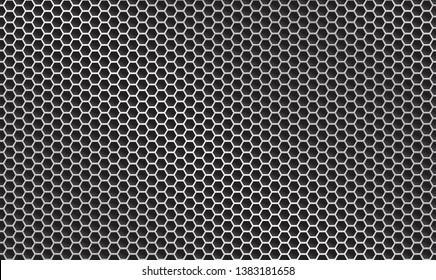 Metal Grate Background Metallic Texture Stock Vector (Royalty Free ...