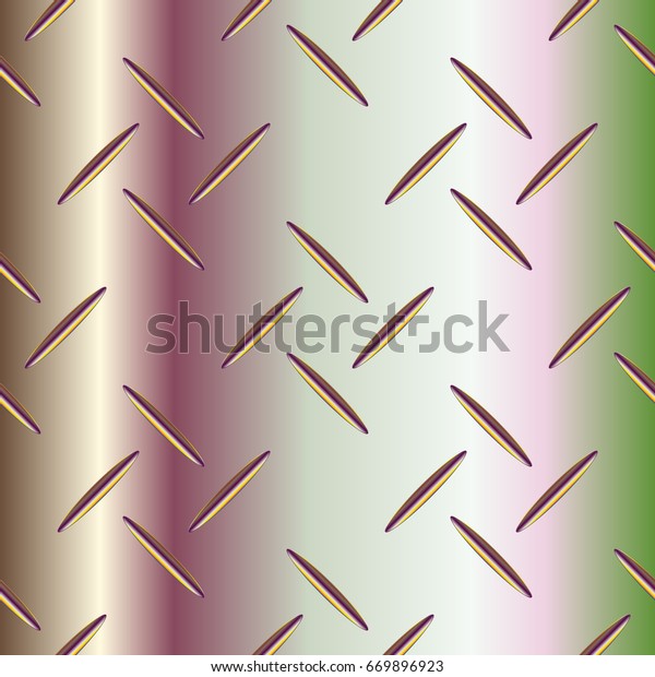 Metal Grid Pattern Design Colorfull Backdrop Stock Vector (Royalty Free ...
