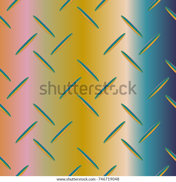 Metal Grid Pattern Design Colorfull Backdrop Stock Vector (Royalty Free ...