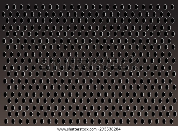 Metal Grid Vector Background Stock Vector (Royalty Free) 293538284 ...