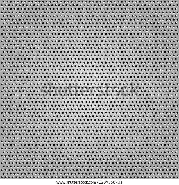 Metal Grid Vector Illustration Metallic Mesh Stock Vector (Royalty Free ...
