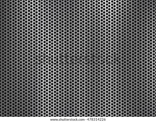 Metal Grill Backgroundvector Illustration Stock Vector (Royalty Free ...