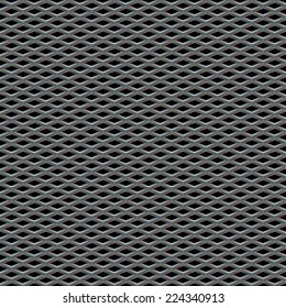 Metal Grill Pattern Texture Background Design Stock Vector (Royalty ...