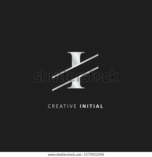 Metal Letter Logo Design Vector Symbol Stock Vector (Royalty Free ...