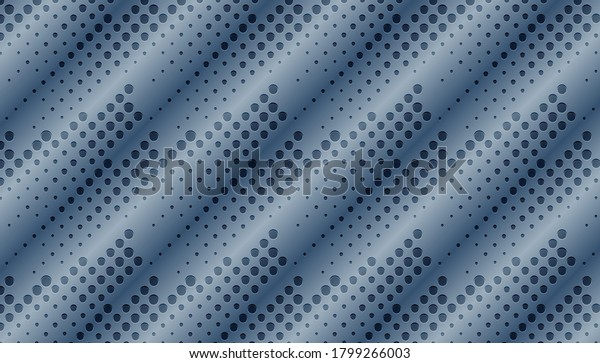 Metal Perforated Pattern Texture Mesh Backgroundvector Stock Vector ...