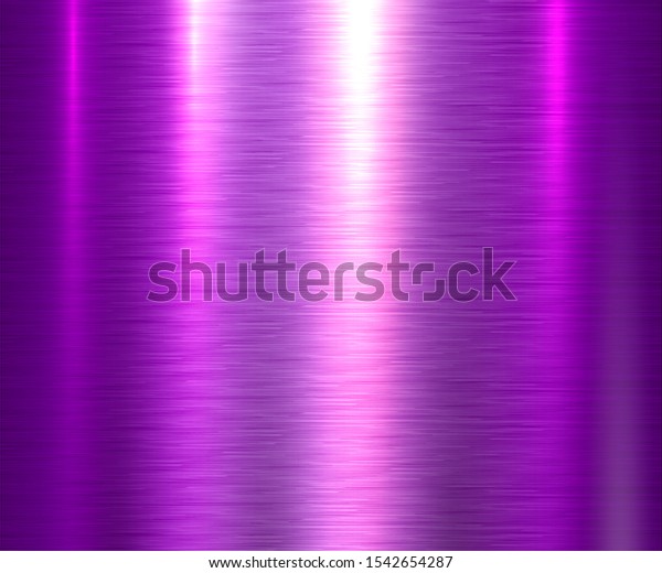Metal Purple Texture Background Brushed Metallic Stock Vector (Royalty ...