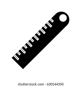 Metal Ruler Icon Stock Vector (Royalty Free) 630144350 | Shutterstock