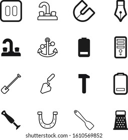 Metal Vector Icon Set Such Pictogram Stock Vector (Royalty Free) 1610569852