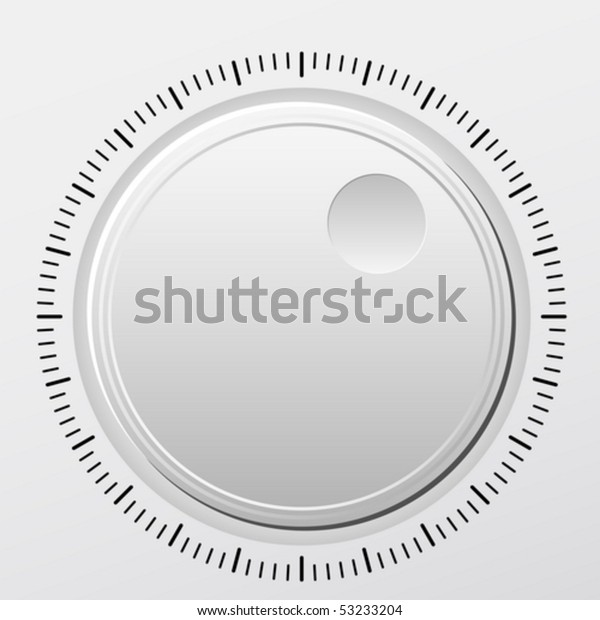 Metal Volume Knob Vector Illustration: เวกเตอร์สต็อก (ปลอดค่าลิขสิทธิ์ ...