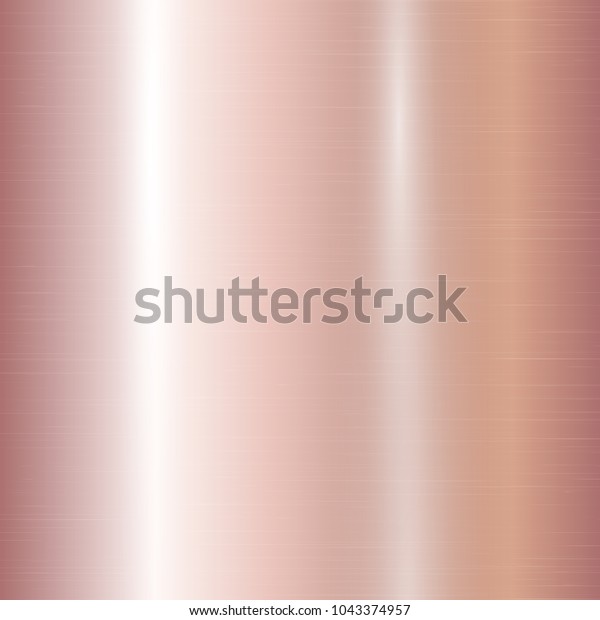 Metallic Gradient Pink Gold Texture Stripes Stock Vector (Royalty Free ...