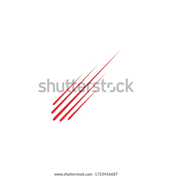 Meteor Logo Stock Illustration Design Stock Vector (Royalty Free ...