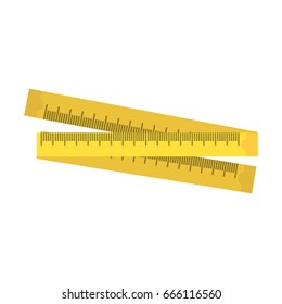 Ruler 5 Inches Icon Ready School Stock Vector (Royalty Free) 1719134056 ...