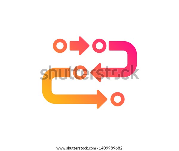 Methodology Icon Development Process Sign Strategy Stockvektor ...