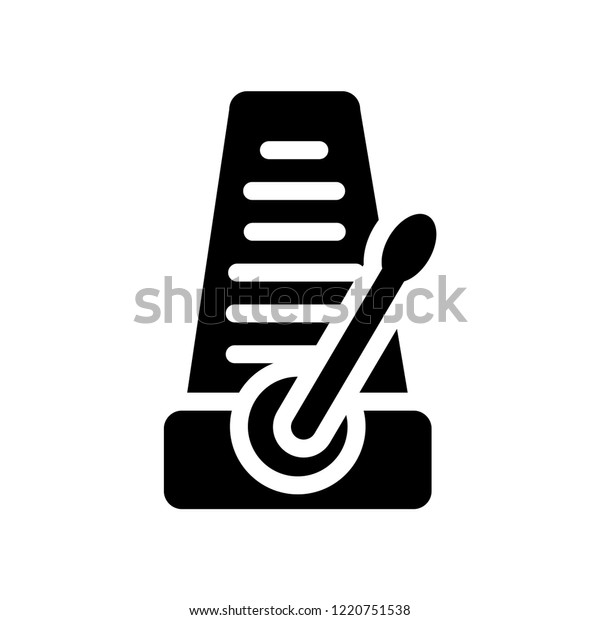 Metronome Icon Trendy Metronome Logo Concept Stock Vector (Royalty Free ...