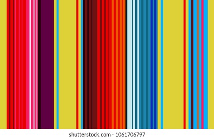 Mexican Colorful Sarape Pattern Stock Vector (Royalty Free) 1061706797 ...
