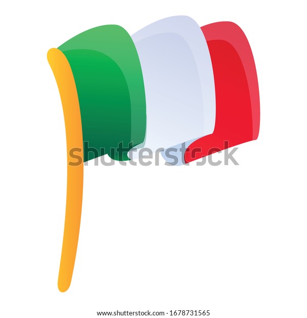 Mexican Flag Icon Cartoon Mexican Flag Stock Vector (Royalty Free ...
