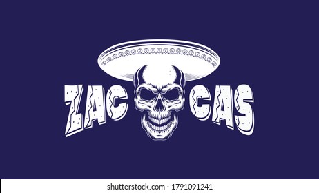 Mexican State Zacatecas Vector Logo Design Stock Vector (Royalty Free ...