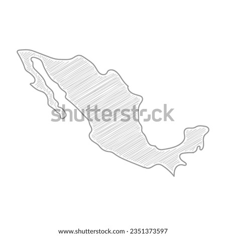 Mexico Map Drawing | Free download on ClipArtMag