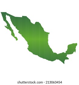 Mexico Map Green: เวกเตอร์สต็อก (ปลอดค่าลิขสิทธิ์) 213063454 | Shutterstock