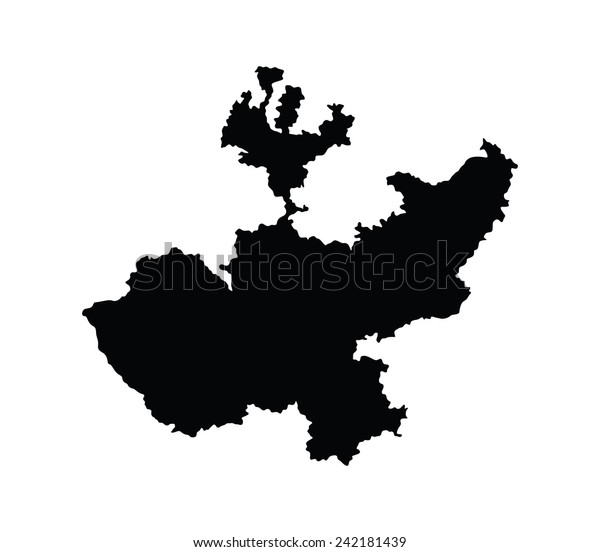 Mexico Province Territory Jalisco Vector Map Stock Vector (Royalty Free ...
