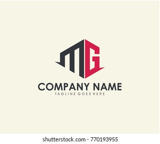 Mg Initial Letter Logo Design Stock Vector (Royalty Free) 770193955 ...