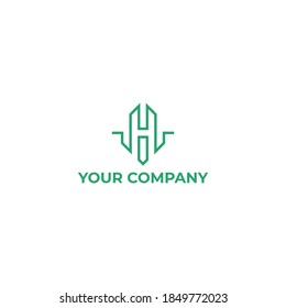 Mh Icon Vector Logo Design Mh Stock Vector (Royalty Free) 1849772023 ...