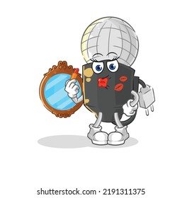 Mic Make Mascot Cartoon Vector Stock Vector (Royalty Free) 2191311375 ...