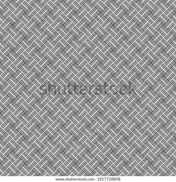 Micro Geometric Black Line Pattern Stock Vector (Royalty Free ...