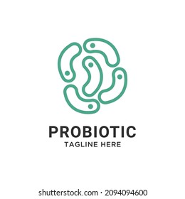 Microbiology Logo Design Simple Vector: เวกเตอร์สต็อก (ปลอดค่าลิขสิทธิ์ ...