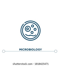 Bacteria Vector Icon Microbe Symbol Stock Vector (Royalty Free ...