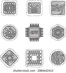 4,051 Microelectronics Icon Images, Stock Photos & Vectors | Shutterstock
