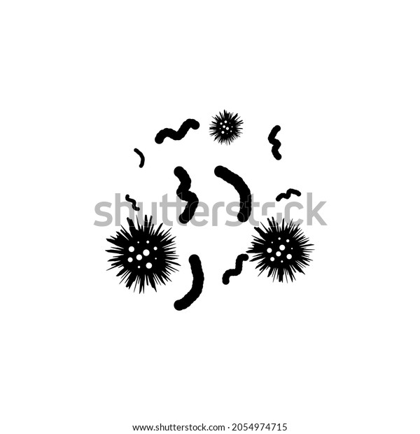 Microorganisms Icon Microbes Set Stock Vector (Royalty Free) 2054974715 ...