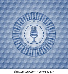 29 Cobalt Blue Microphone Images, Stock Photos & Vectors | Shutterstock