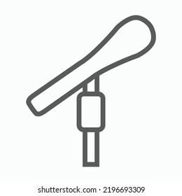 Microphone Icon Mic Vector Mike Illustration Stock Vector (Royalty Free ...