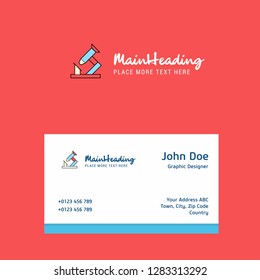 Microscope Logo Design Business Card Template: เวกเตอร์สต็อก (ปลอดค่า ...