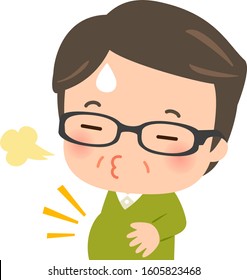 303 Man burping Images, Stock Photos & Vectors | Shutterstock