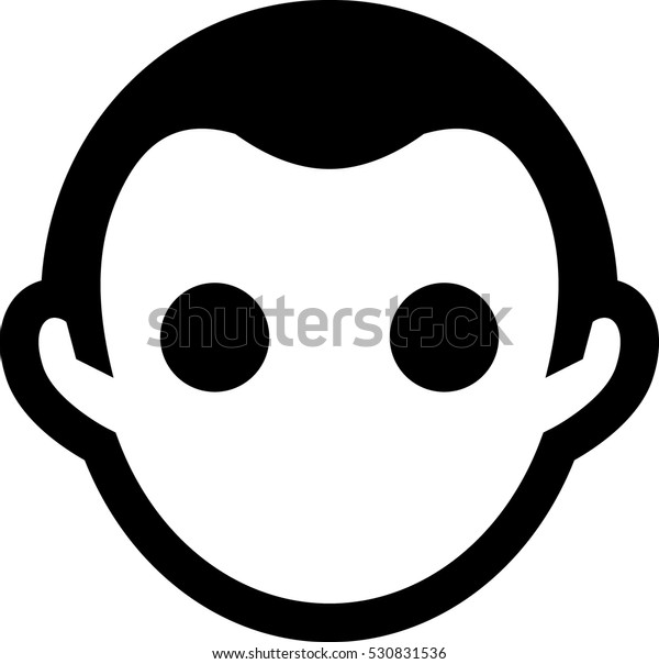 Middle Aged Man Icon Stock Vector (Royalty Free) 530831536