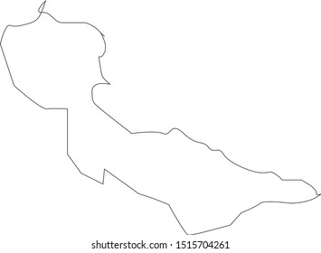Middlesex County Map State Virginia Stock Vector (Royalty Free ...