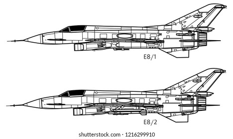Grumman F14 Tomcat Outline Vector Drawing: เวกเตอร์สต็อก (ปลอดค่า ...