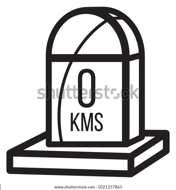 Milestone Destination Illustration Stock Vector (Royalty Free ...