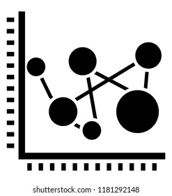 Milestones Line Graph Symbolizing Control Chart Stock Vector (Royalty ...
