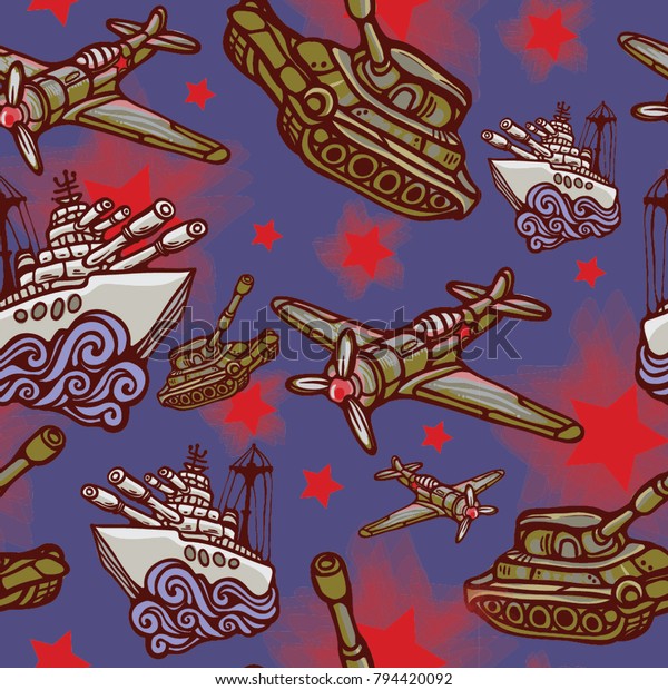 Military Forces Navy Air Force Marine Stock Vector (Royalty Free ...