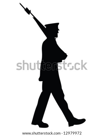 Military Man Vector Illustration Stock Vector (Royalty Free) 12979972 ...