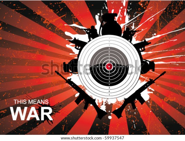 Military Poster Stock Vector (Royalty Free) 59937547 | Shutterstock