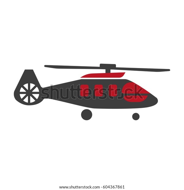 Military Rescue Helicopter Icon Vector Image Stock Vector (Royalty Free ...